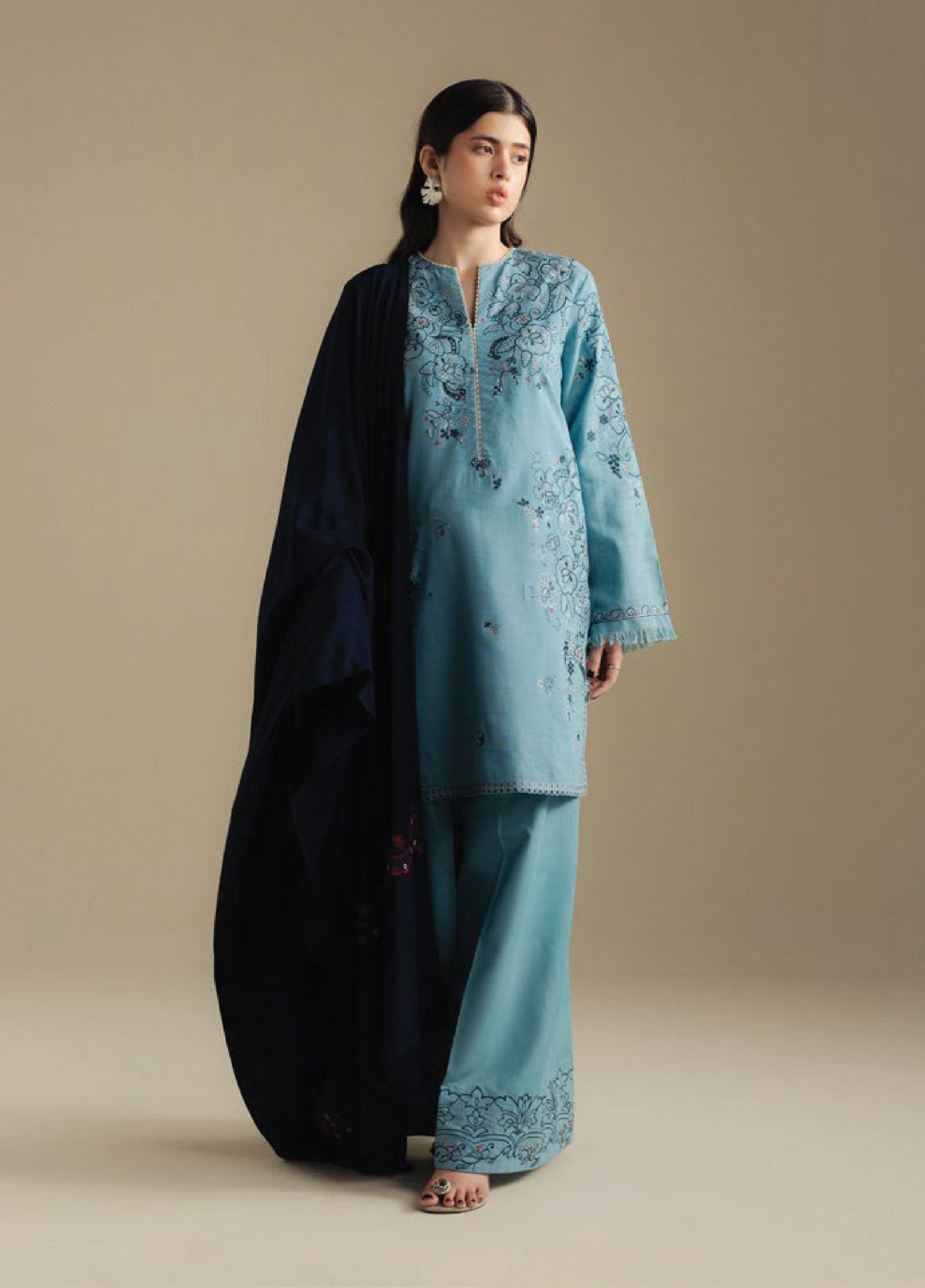 Zara Shahjahan | Coco Winter 25 |Laurel-9B - LIBASEKHAS UK